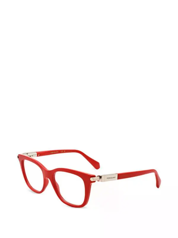 FERRAGAMO Square Frame Eyeglasses