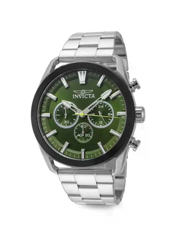 INVICTA Speedway Chronograph 45mm Watch - Green