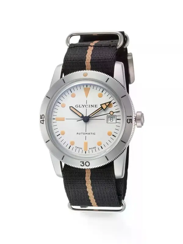 GLYCINE Sea Kraken 39mm Watch - White
