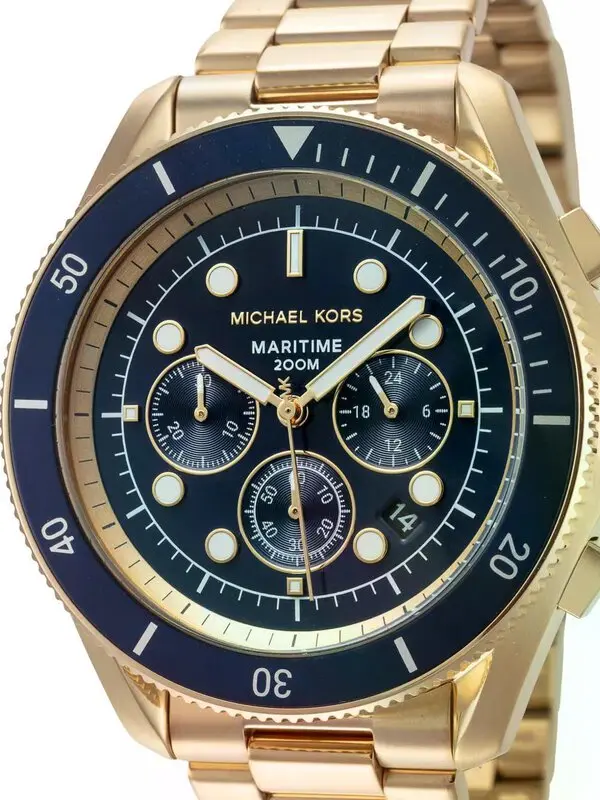 Michael Kors Oversized Maritime Gold-tone Watch