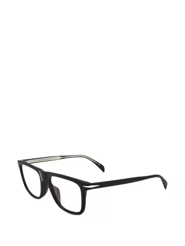 DB EYEWEAR BY DAVID BECKHAM Square-frame Glasses - Black