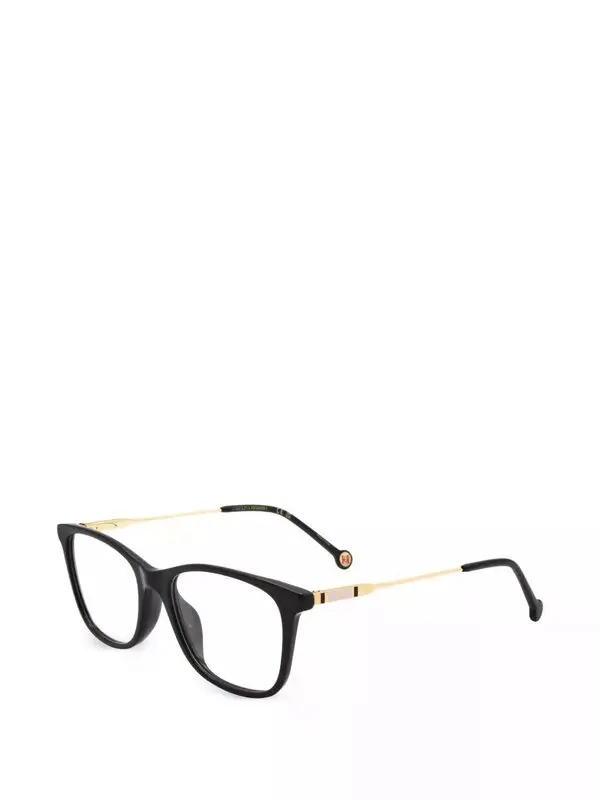 Carolina Herrera Square Frame Eyeglasses - Black