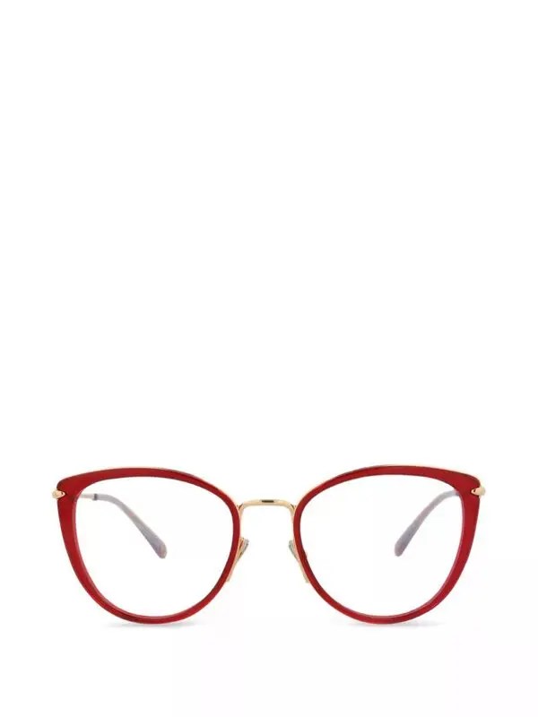 Pomellato Cat-eye Frame Glasses - Red