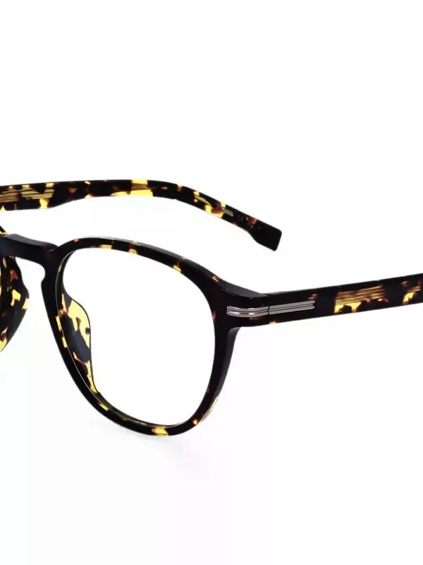 BOSS Tortoiseshell-effect Glasses