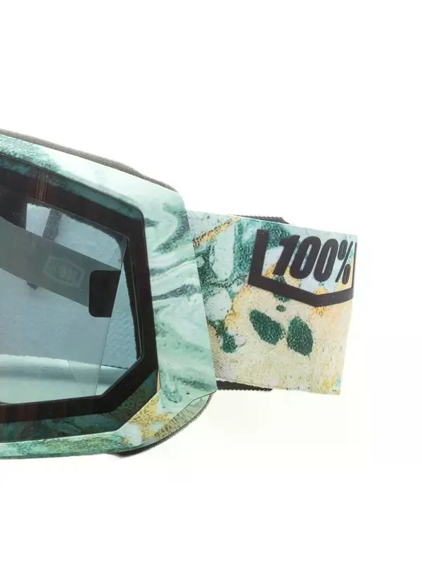 100% PURE Snowcraft Hiper Xl Goggles - Green