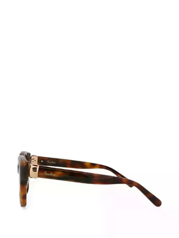 Pomellato Tortoiseshell-effect Square-frame Glasses