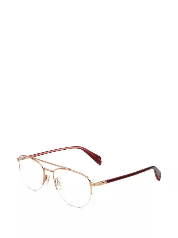 Rag & Bone Pilot Frame Glasses - Gold