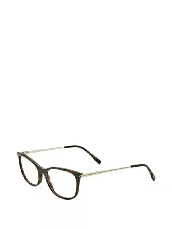 Lacoste Tortoiseshell-effect Cat-eye Glasses