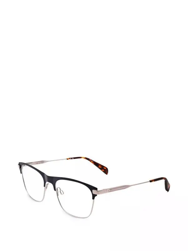 Rag & Bone Square Frame Eyeglasses - Blue