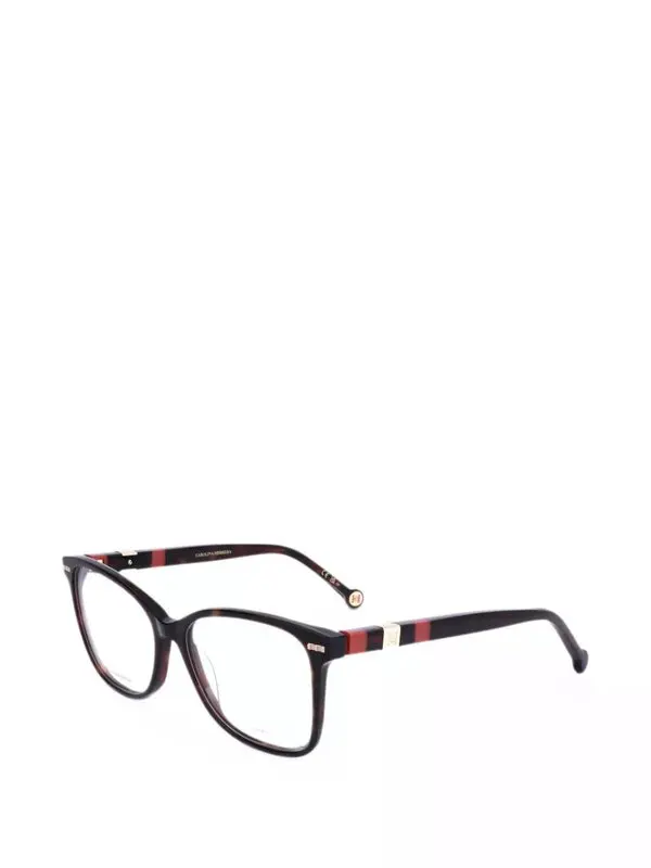 Carolina Herrera Tortoiseshell-effect Glasses