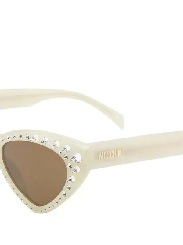 Moschino Crystal-embellished Sunglasses