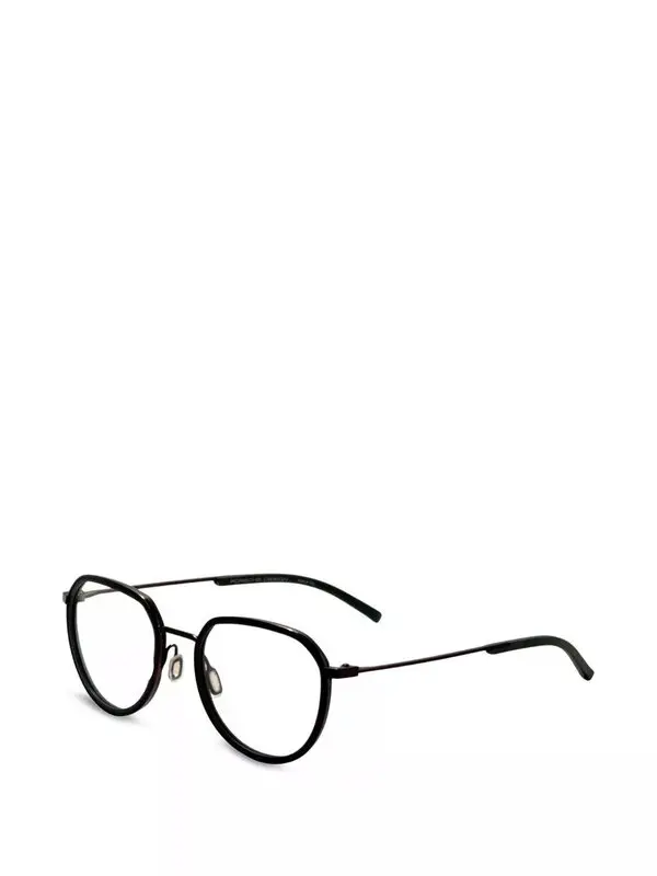 Porsche Design Geometric Frame Eyeglasses - Grey