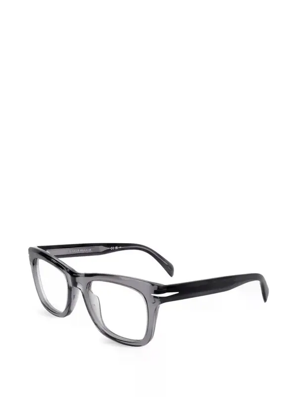 DB EYEWEAR BY DAVID BECKHAM Square-frame Glasses - Grey