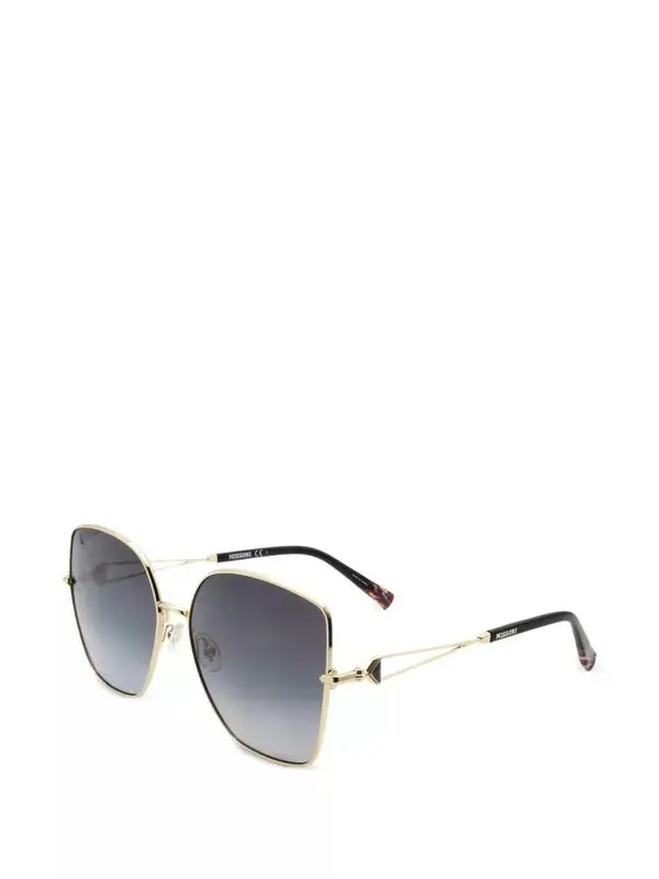 Missoni Geometric Frame Sunglasses