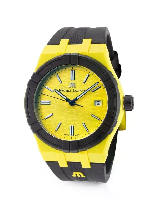 MAURICE LACROIX Aikon #tide 40mm Watch - Yellow