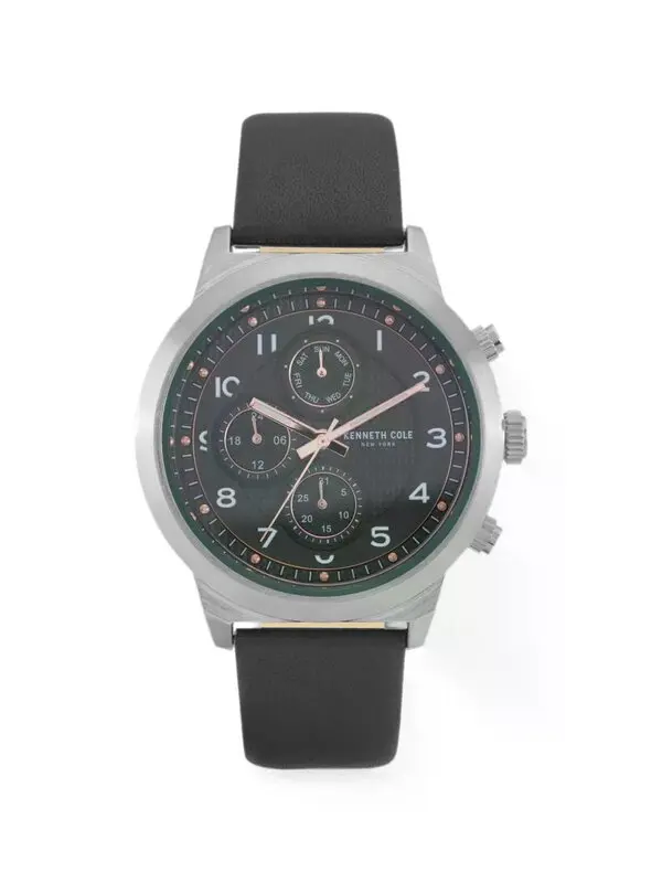 KENNETH COLE Round-face 47mm Watch