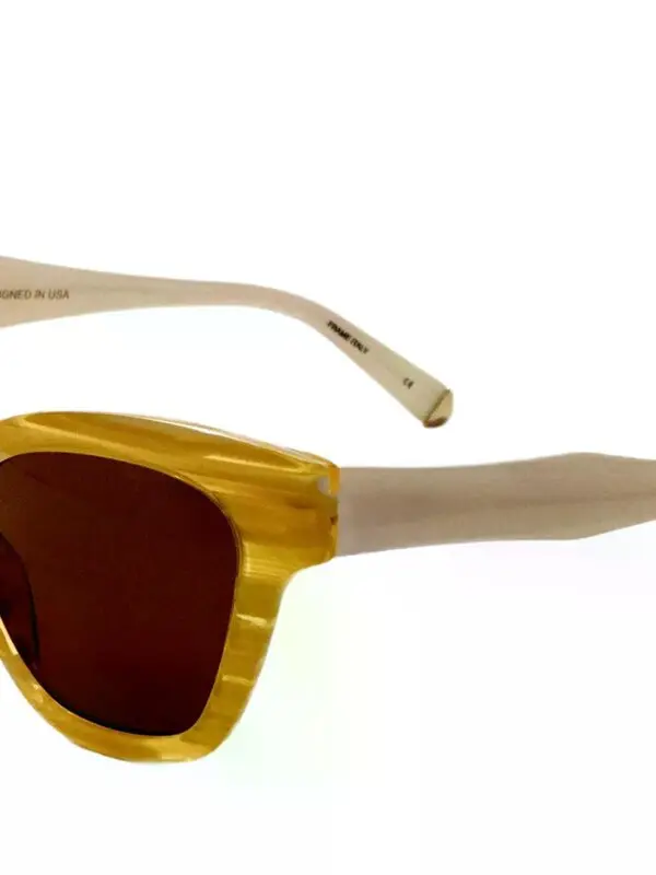 TURA Cat-eye Sunglasses - Yellow