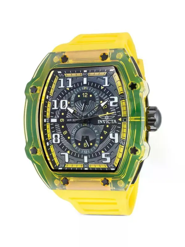 INVICTA Racing Tonneau .5mm Watch - Silver