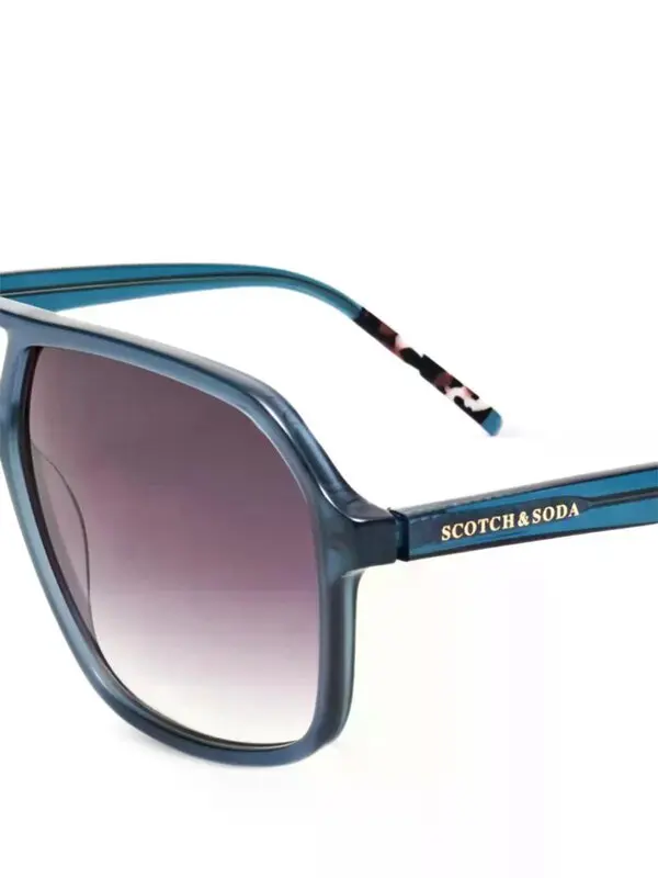 Scotch & Soda Geometric Frame Sunglasses