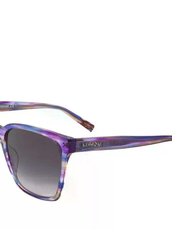 Missoni Square-frame Sunglasses With Logo Plaque