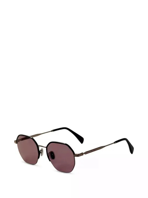Paul Smith Lovell Geometric-frame Sunglasses - Black