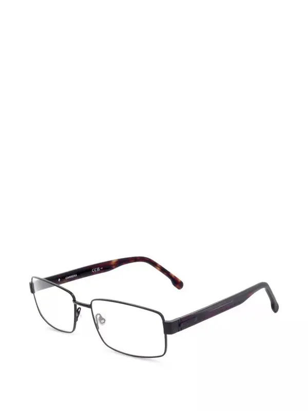 Carrera Eyewear Rectangle Frame Eyeglasses With Protective Case - Black