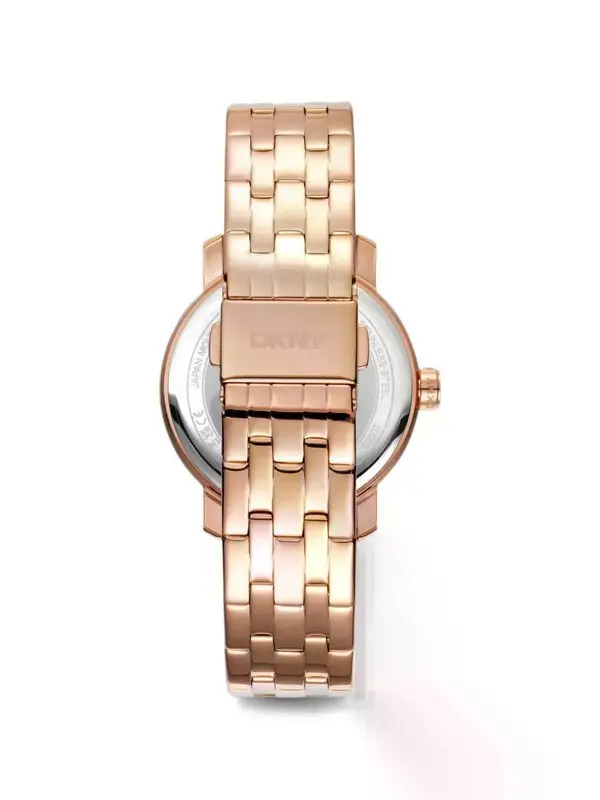 Dkny Logo-detail 36mm Watch - Silver