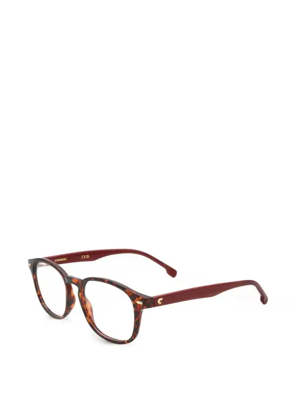 Carrera Eyewear Logo-detail Tortoiseshell-effect Eyeglasses - Brown