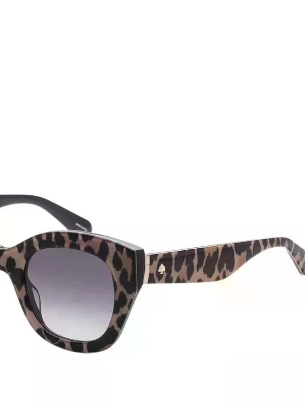 Kate Spade New York Leopard Print Cat-eye Sunglasses
