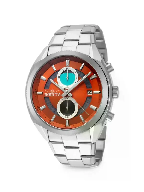 INVICTA Speedway Chronograph 45mm Watch - Orange