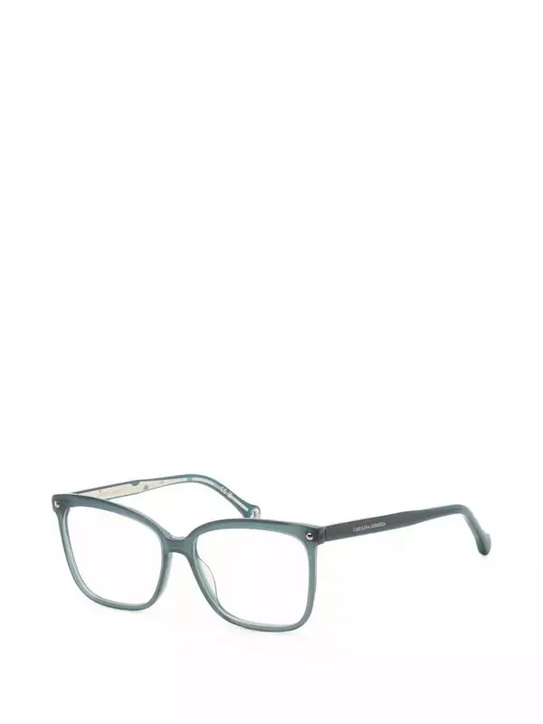 Carolina Herrera Square Frame Eyeglasses - Blue