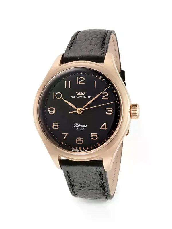 GLYCINE Beinne 1914 39mm Watch - Black