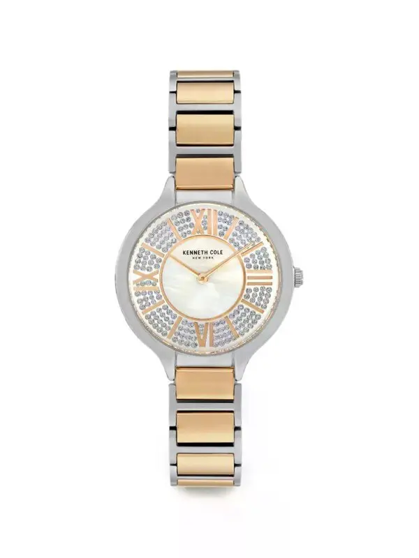 KENNETH COLE Round-face 33mm Watch