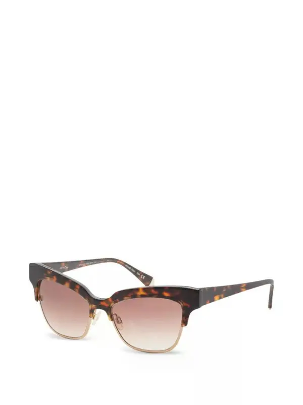 TURA X Kate Young Cat-eye Sunglasses - Brown