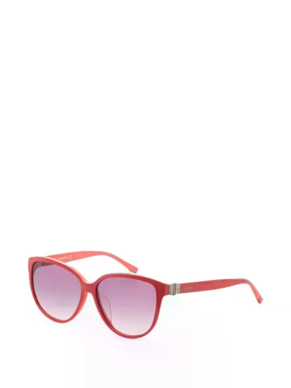 SWAROVSKI Crystal Embellished Geometric Sunglasses