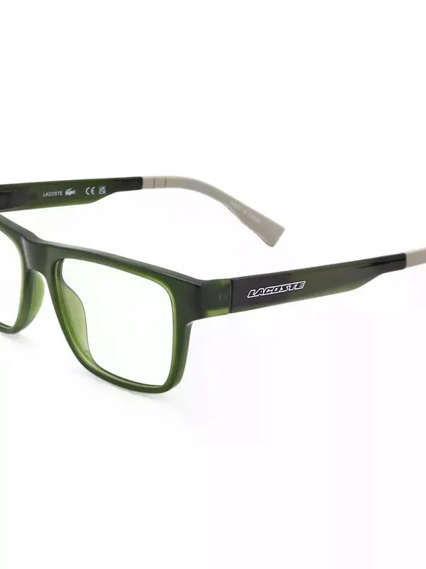 Lacoste Rectangle Frame Eyeglasses - Green