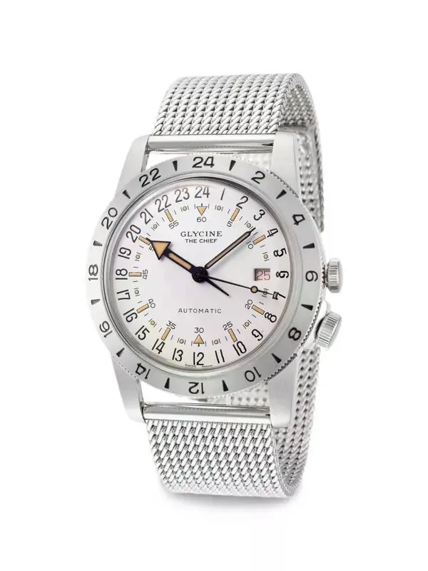 GLYCINE Airman The Chief 40mm Watch - White