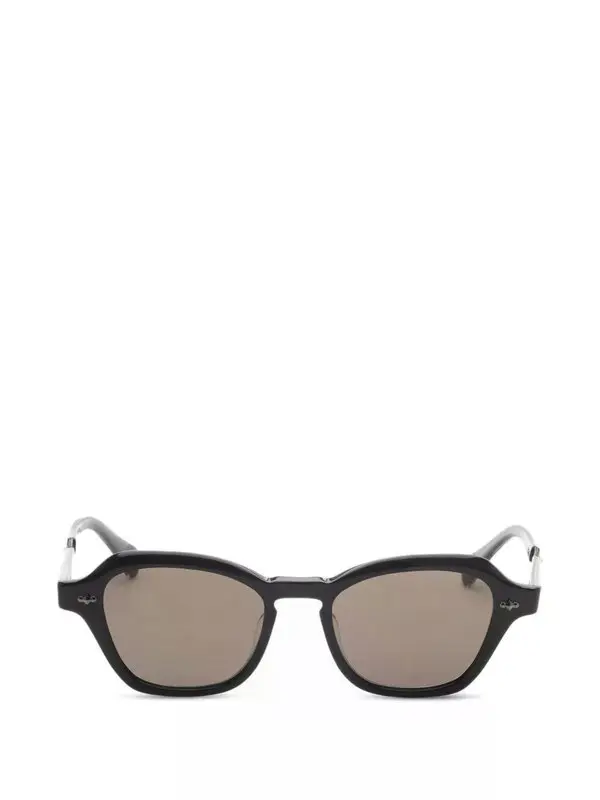 Garrett Leight Geometric Frame Sunglasses