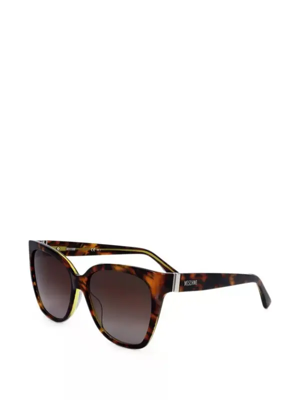 Moschino Tortoiseshell-effect Sunglasses