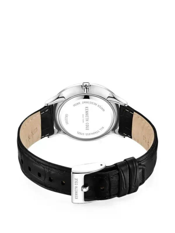 KENNETH COLE Diamond Textured 42mm Watch