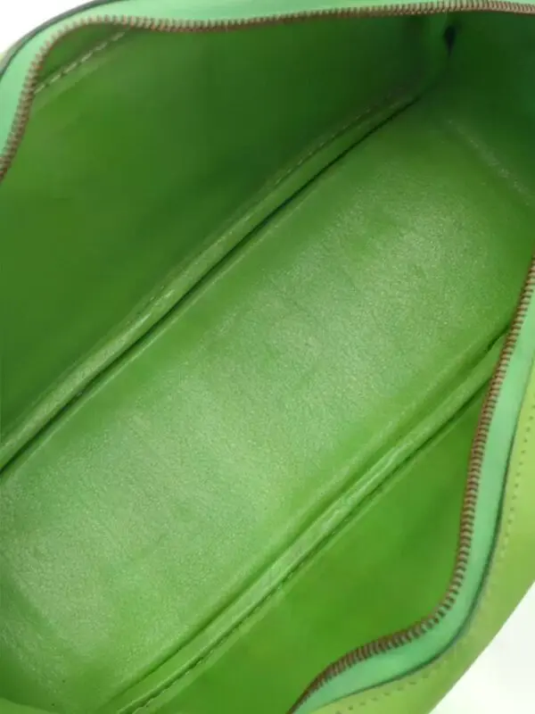 Hermès 1994 Mini Gulliver Plume 20 Handbag - Green