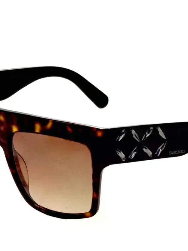 SWAROVSKI Tortoiseshell-effect Sunglasses