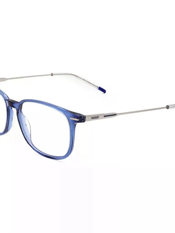 BOSS Square Frame Eyeglasses - Blue