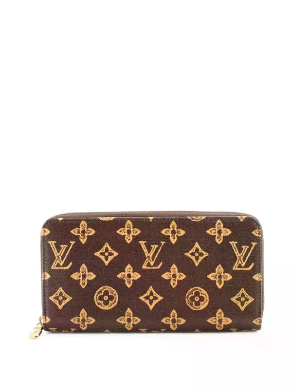 LOUIS VUITTON Zippy Wallet Monogram Origine Canvas Small Wallets - Brown