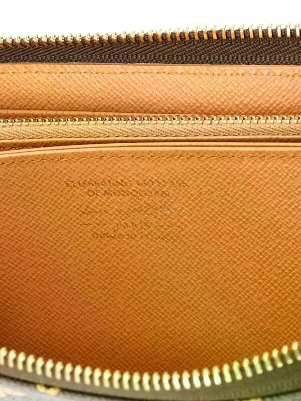 LOUIS VUITTON Zippy Wallet Monogram Origine Canvas Small Wallets - Brown