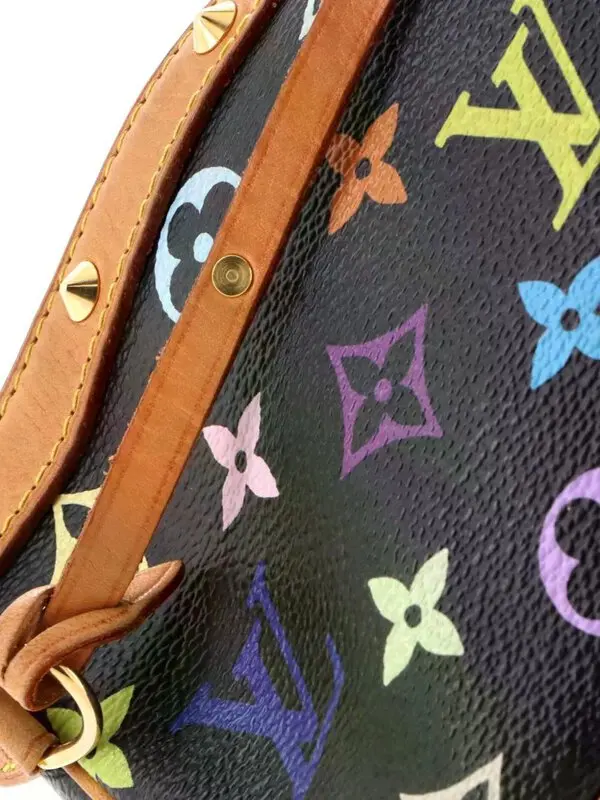 LOUIS VUITTON Pochette Accessoires Monogram Multicolor Clutch Bag