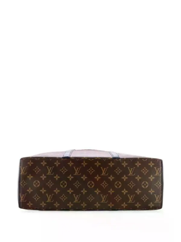 LOUIS VUITTON Weekend Macassar Monogram Canvas Gm Tote Bag