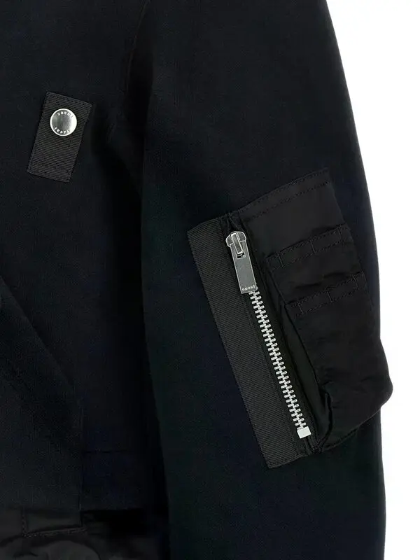 Sacai Sponge Double-layer Bomber Jacket