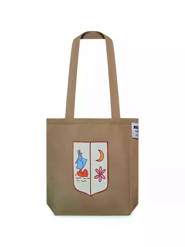 MUZARADI Graphic Print Shoulder Bag