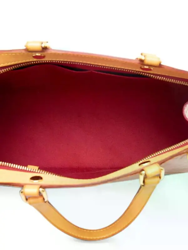 LOUIS VUITTON 2014 Monogram Vernis Brea Mm Satchel